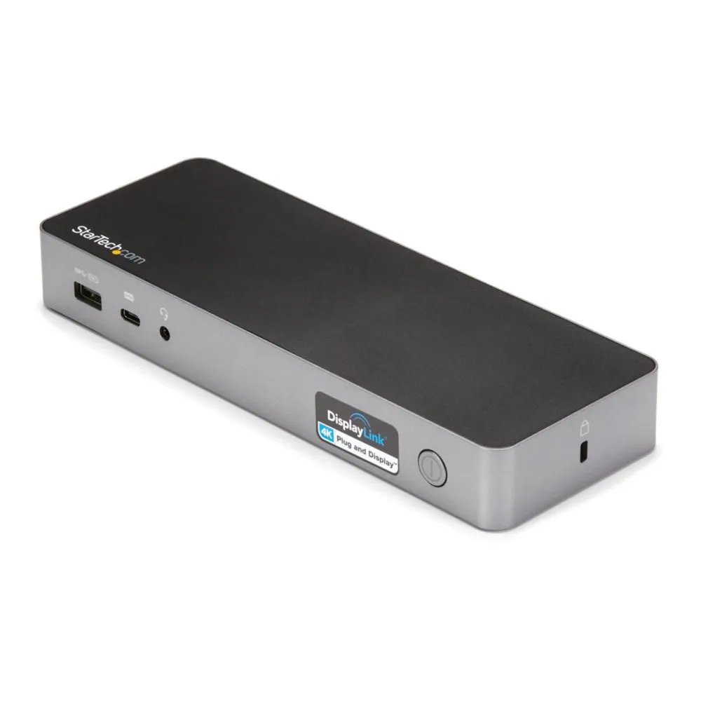 Startech Dock USB-C & USB-A Dual 4K PD 60W | Techinn