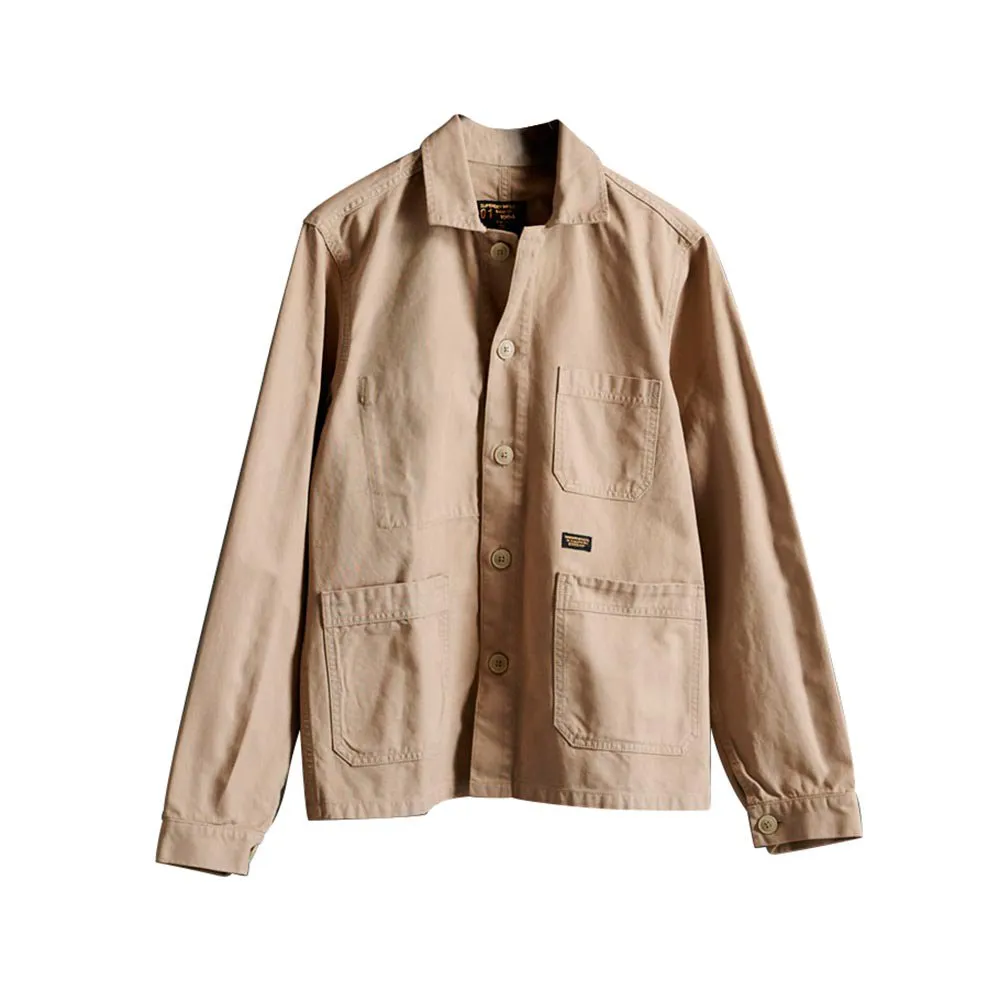 Superdry Utility Worker Jacket Beige | Dressinn