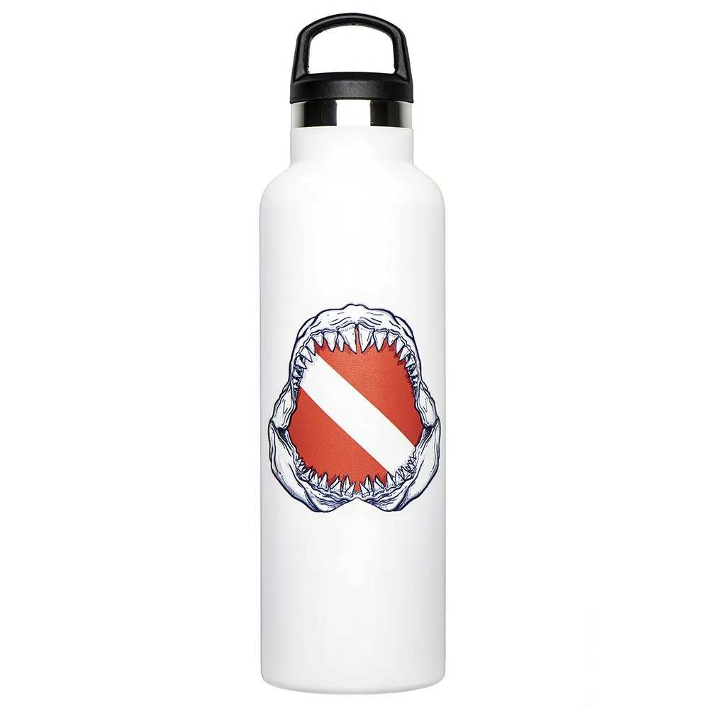 Fish tank Jaws Garrafa 600ml Branco | Diveinn