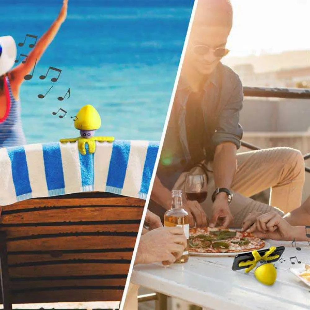 Celly Squiddy Lizzy Bluetooth speaker Yellow | Xtremeinn