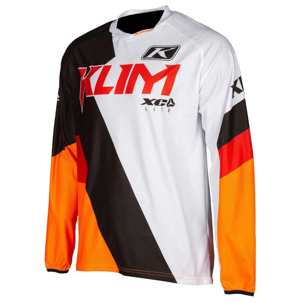 Klim XC Lite Long Sleeve T-Shirt Orange | Motardinn