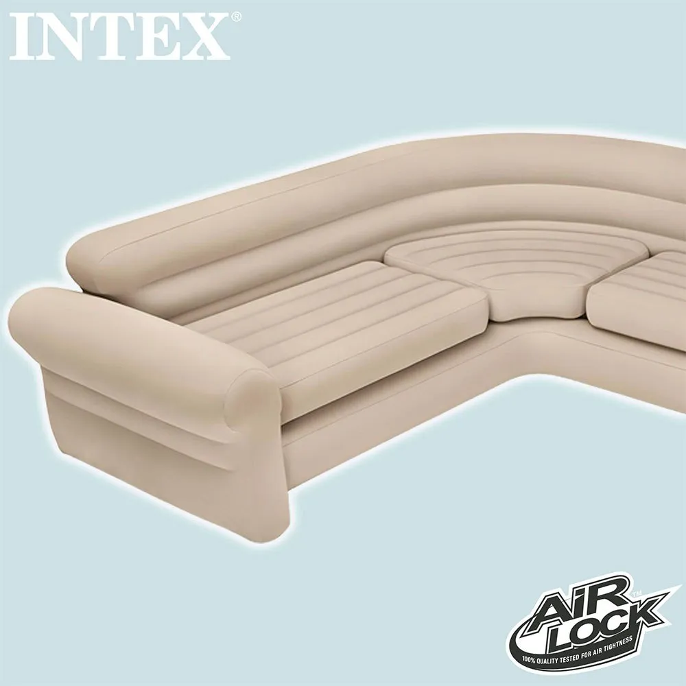 Intex Sofá Indoor Corner Inflable Beige | Trekkinn
