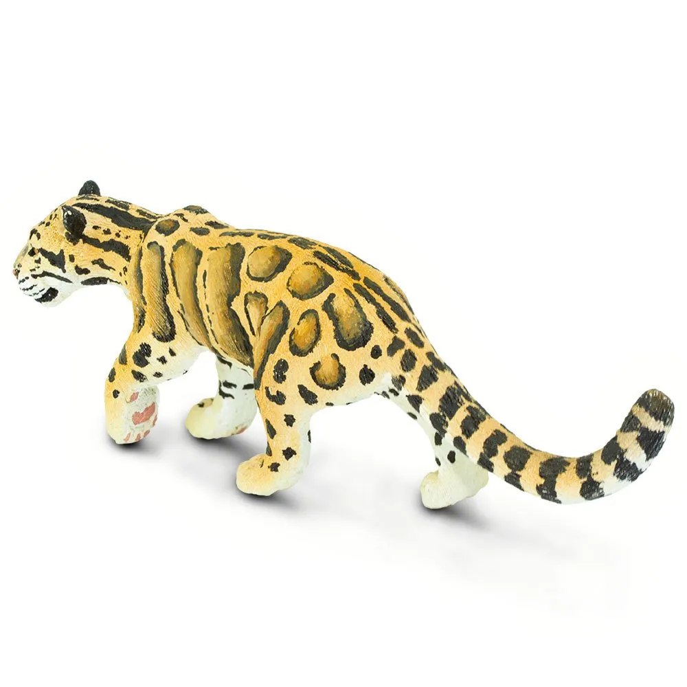 Safari ltd Clouded Leopard Figure Yellow | Kidinn