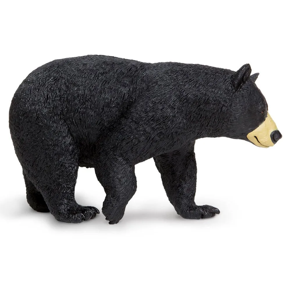 Safari ltd Black Bear Figure Black | Kidinn