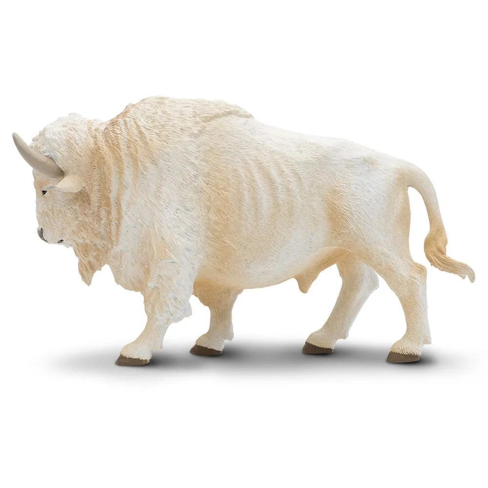 Safari ltd White Buffalo Figure Beige | Kidinn
