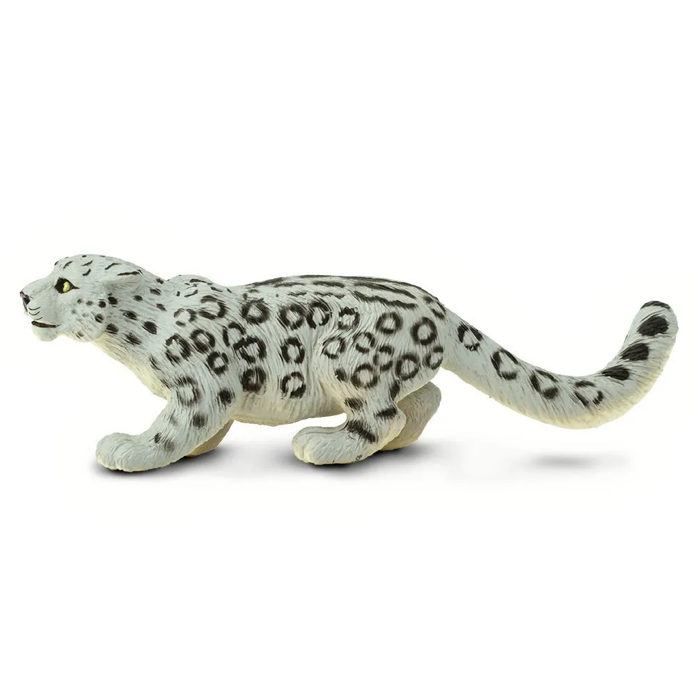 Safari ltd Snow Leopard Figure White | Kidinn