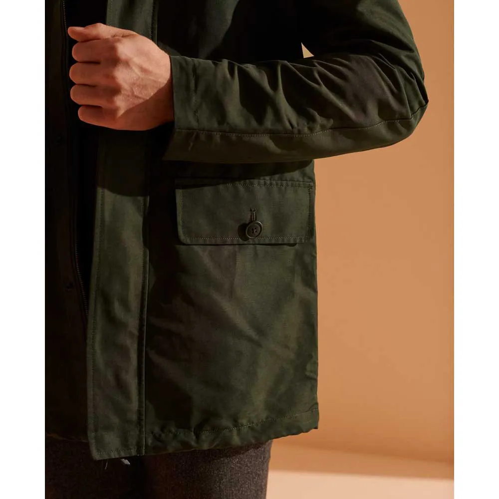 Superdry Iconic Coat Green | Dressinn