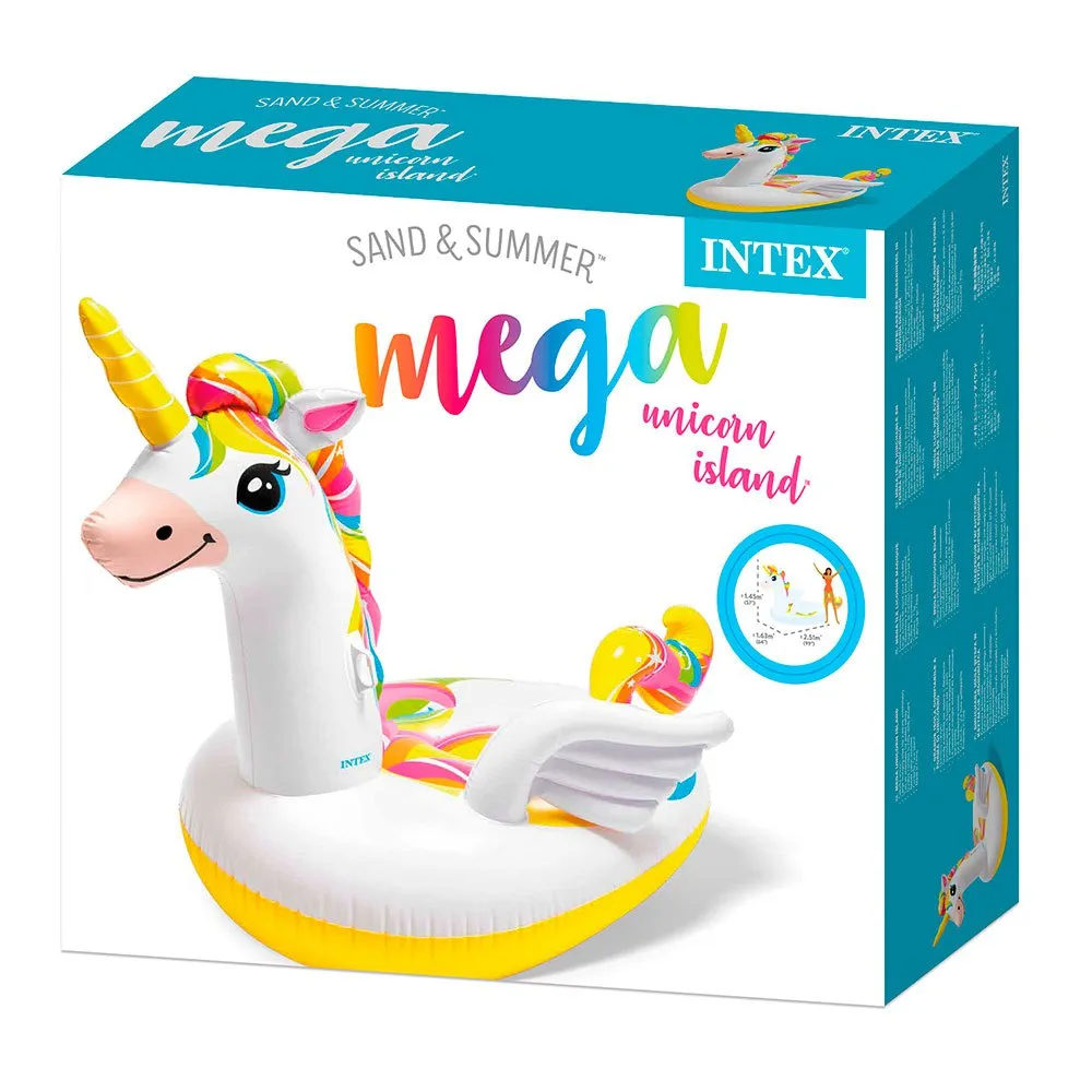 Intex Mega Unicorn float White | Swiminn