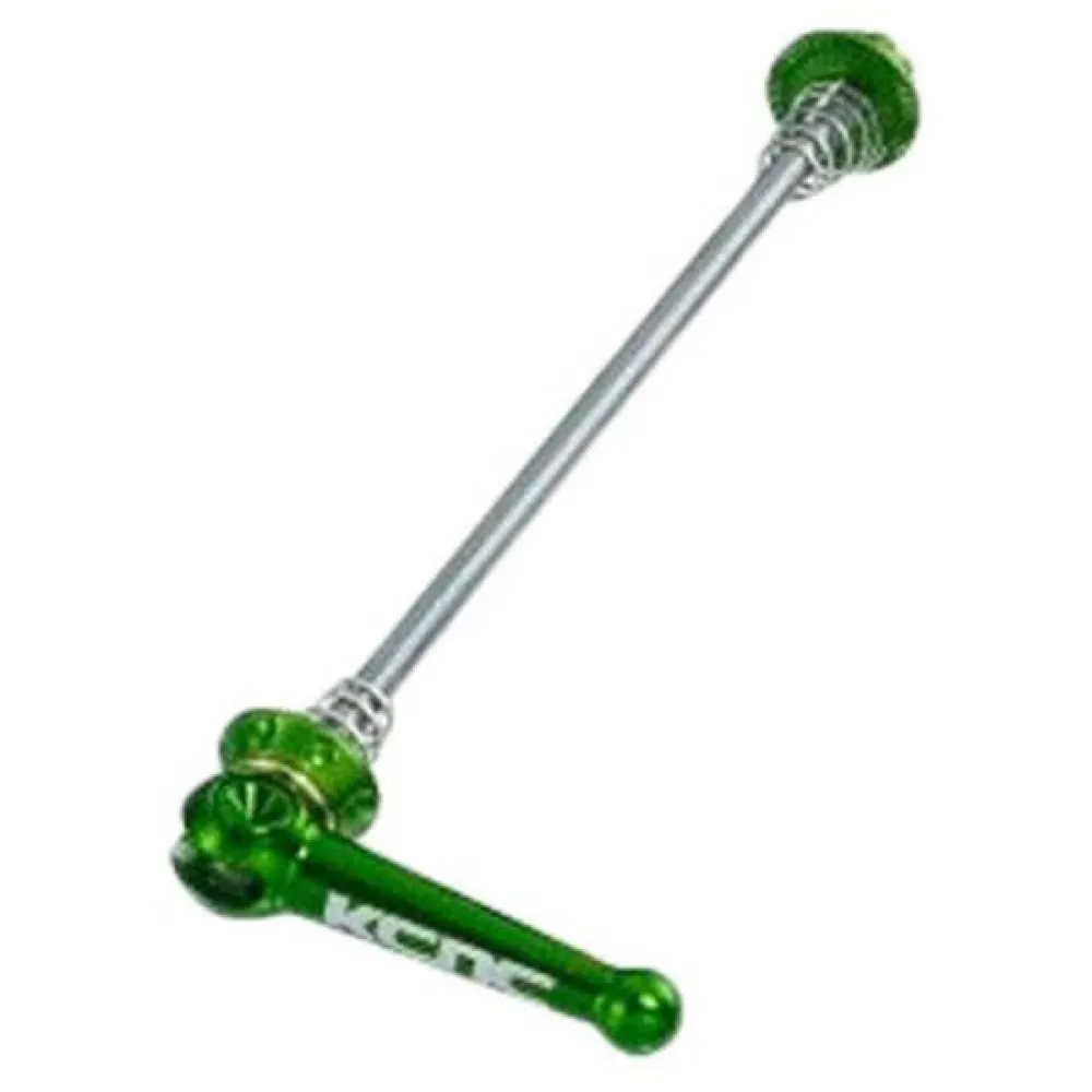 KCNC Titanium MTB Rear Quick Release Skewer, Green | Bikeinn
