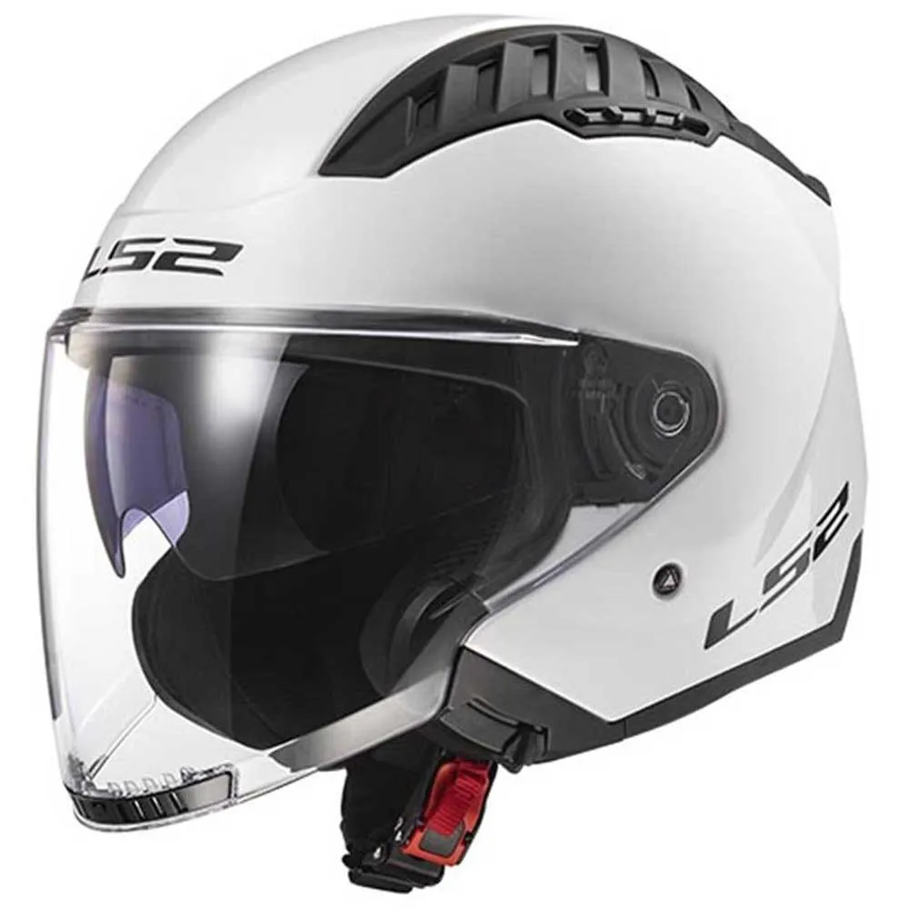 LS2 OF600 Copter Open Face Helmet White | Motardinn