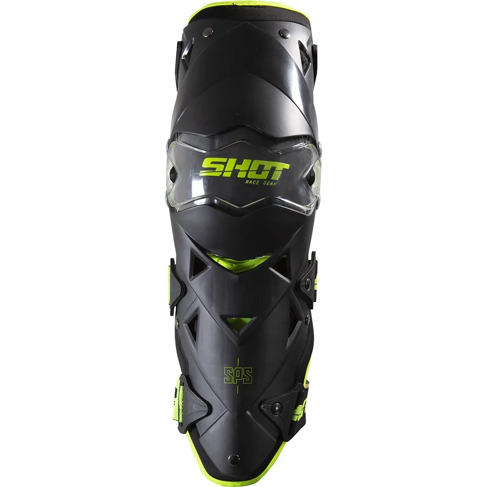 Shot Interceptor knee/shin guards Black | Motardinn