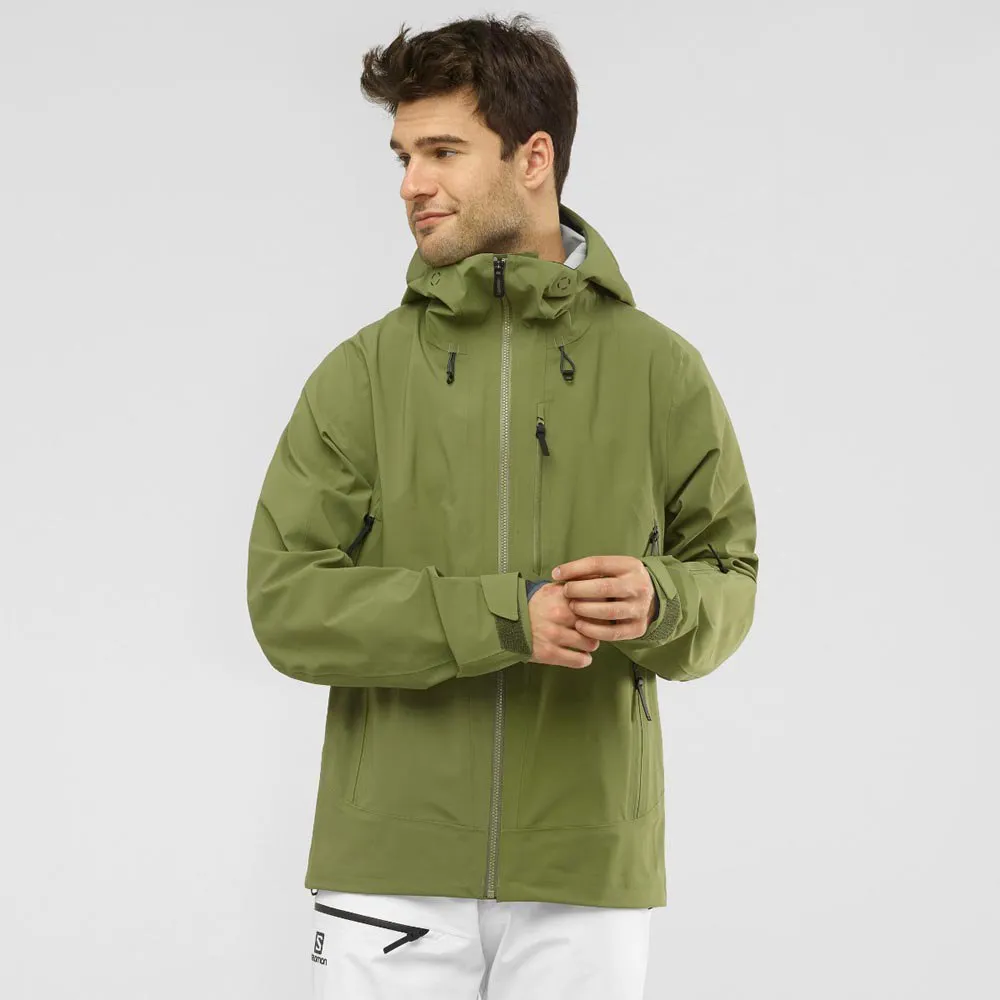Salomon Outlaw 3L Jacket Green | Snowinn