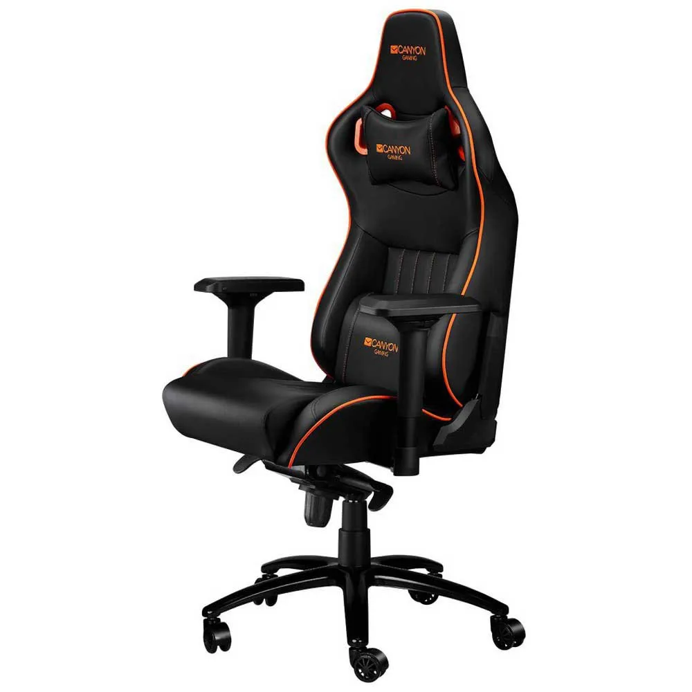 Canyon Leather And Metal Gaming Chair | Techinn