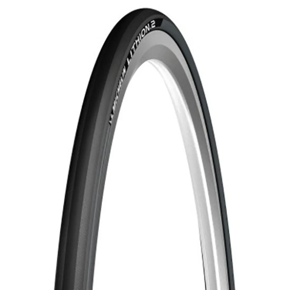 Michelin Lithion 2 700C x 25 road tyre, Black | Bikeinn