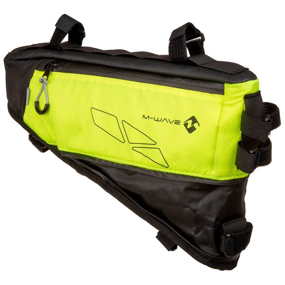 M-Wave Rough Ride Triangle frame bag 4.2L, Yellow | Bikeinn