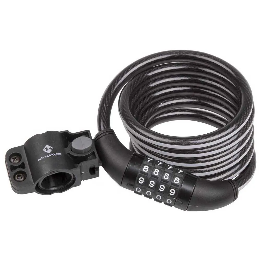 M-Wave S 10.18 Illu Spiral cable lock | Bikeinn