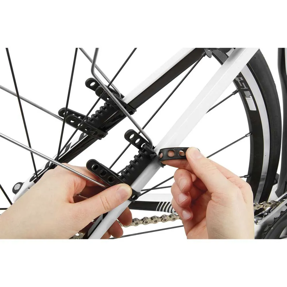 M-Wave Mud Max Race QR 33 EXT 28´´ Mudguard Set, Black | Bikeinn