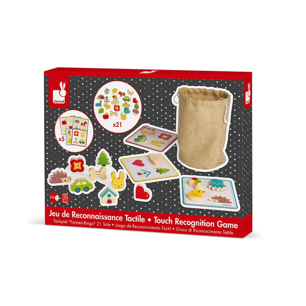 Janod Memory Touch Recognition Game Multicolor | Kidinn