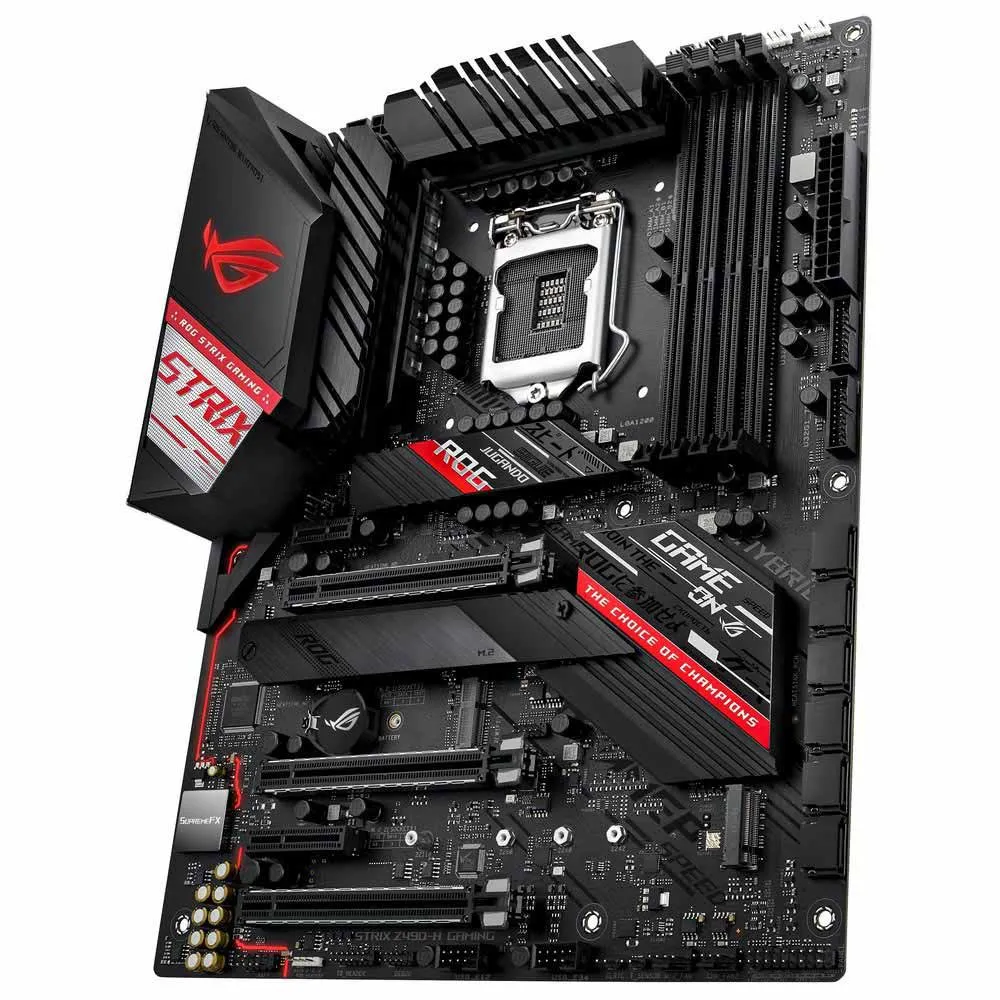 Asus ROG Strix Z490-H Gaming Motherboard Black | Techinn