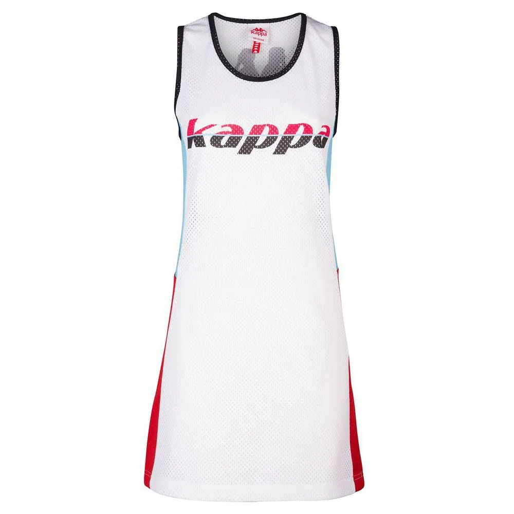 Kappa Calyp Authentic Race Short Dress White, Dressinn