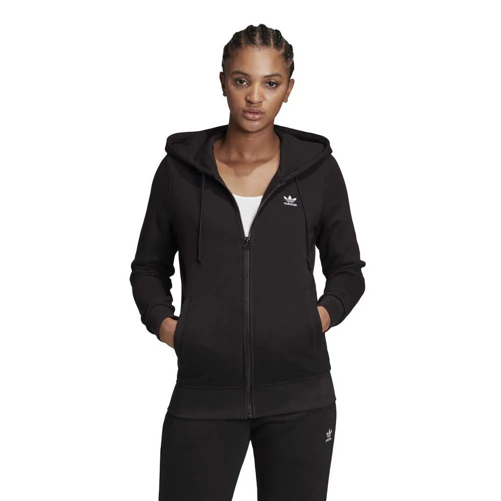 adidas Originals Trefoil Essentials Tracksuit Black | Goalinn