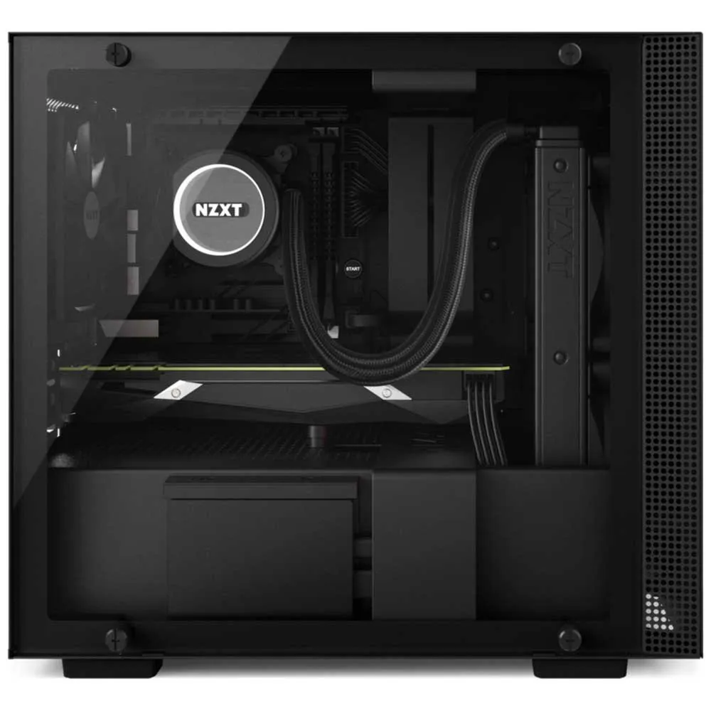Nzxt Mini ITX H200I Tower Box Black | Techinn