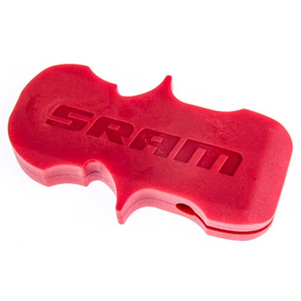Sram Disc Brake Bleed Block For Hydraulic Road Disc Tool, Red | Bikeinn
