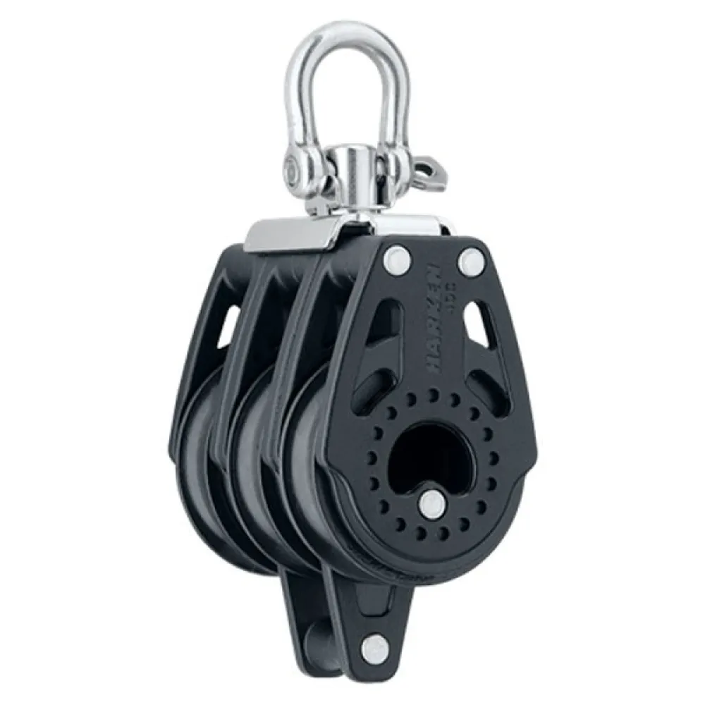 Harken Carbo Triple Block 40 mm With Becket Black | Waveinn