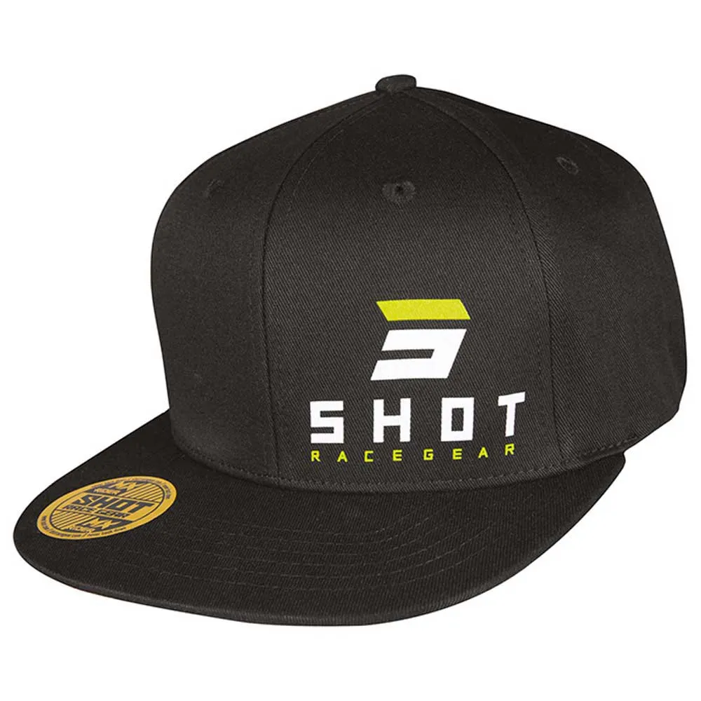 Shot Stroke Cap Black | Motardinn