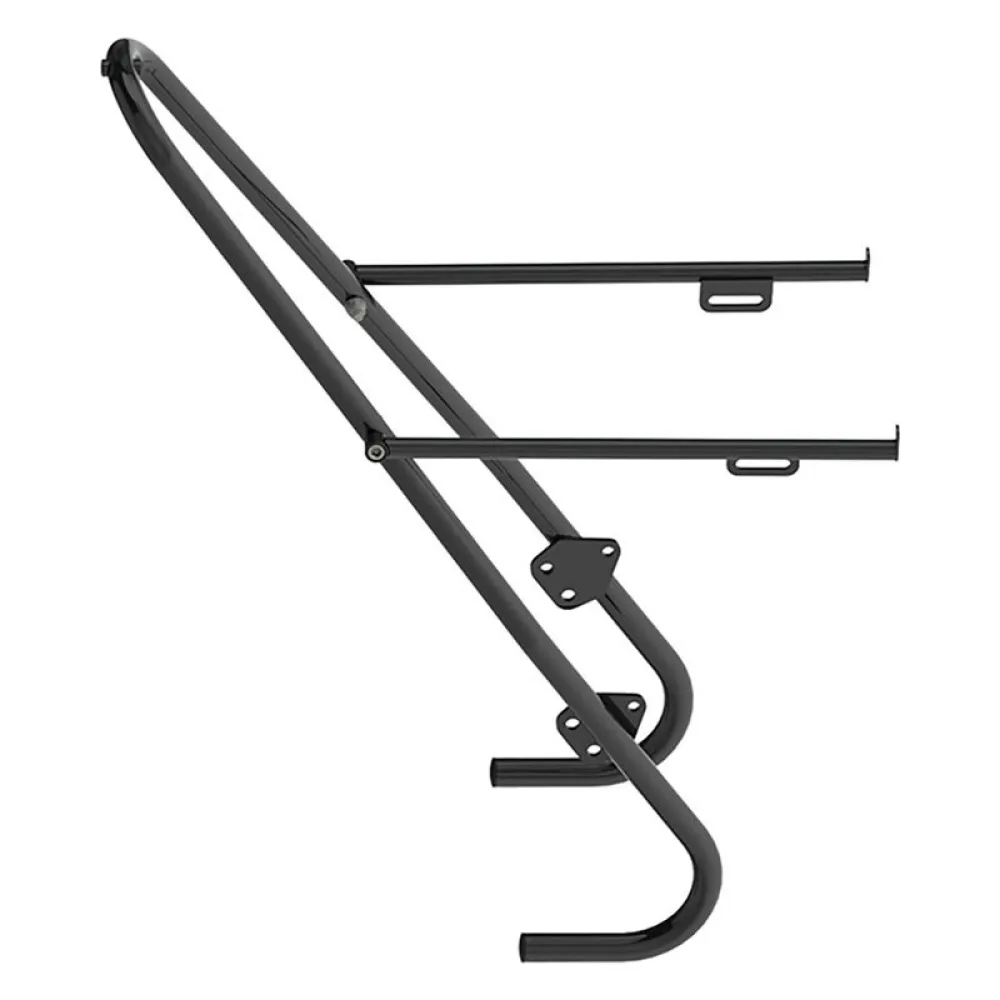 Tubus Tara Big Apple Lowrider pannier rack, Grey | Bikeinn