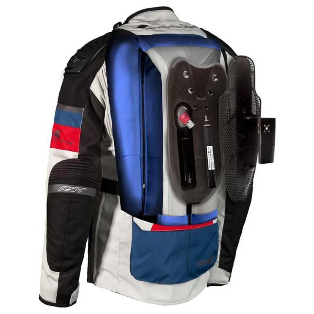 RST Veste Adventure-X Airbag Blanc | Motardinn