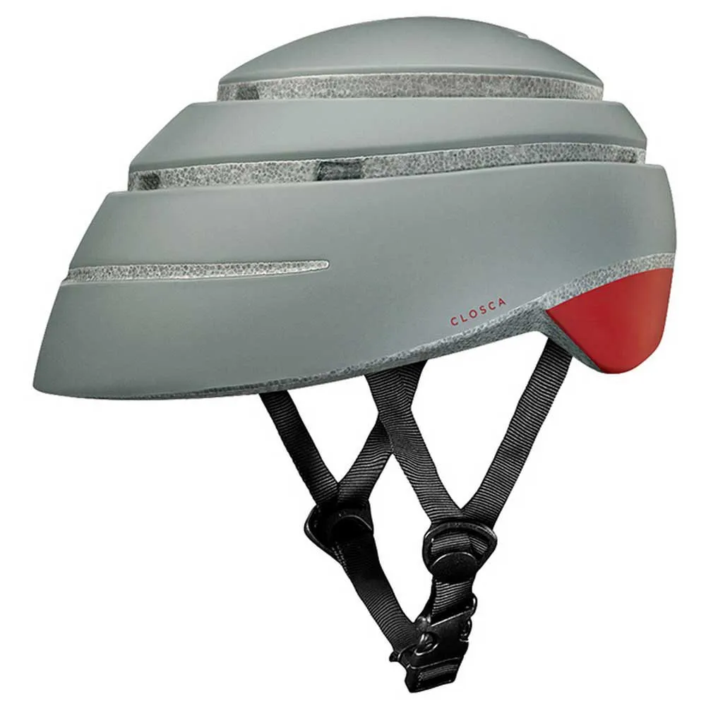 Closca Loop Foldable Helmet, Grey | Bikeinn