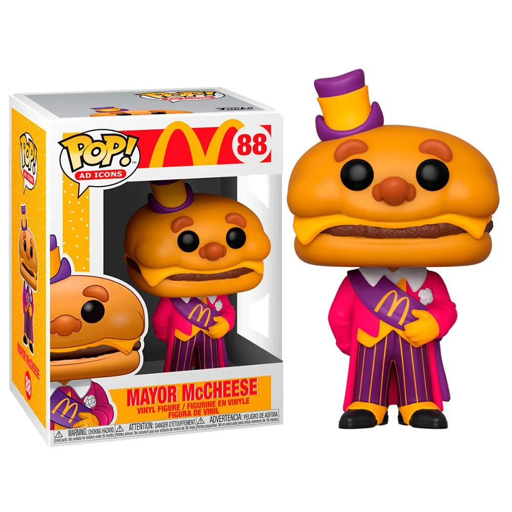 Funko McDonalds Mayor McCheese Figure Multicolor | Kidinn