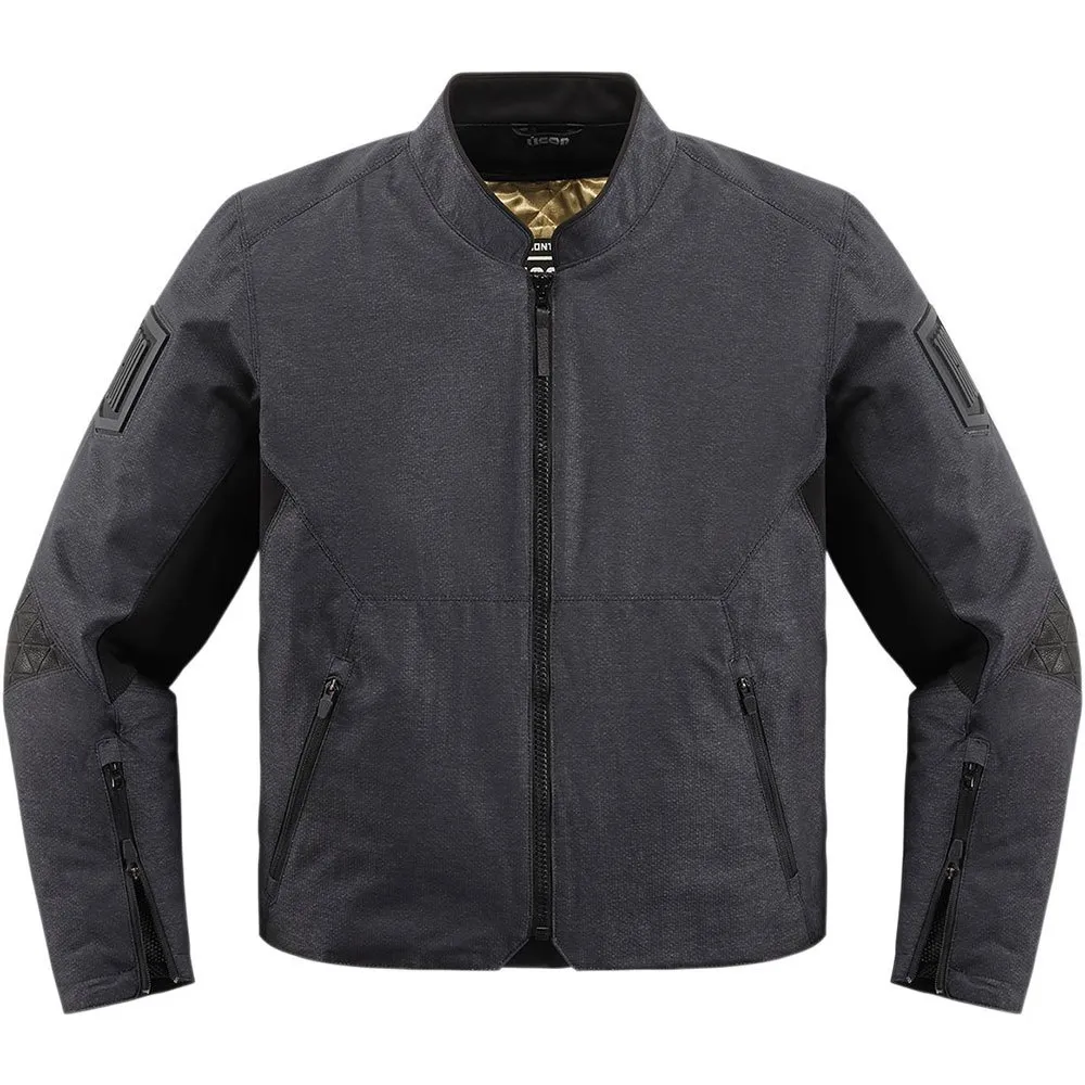 Icon 1000 Akromont Jacket Black | Motardinn