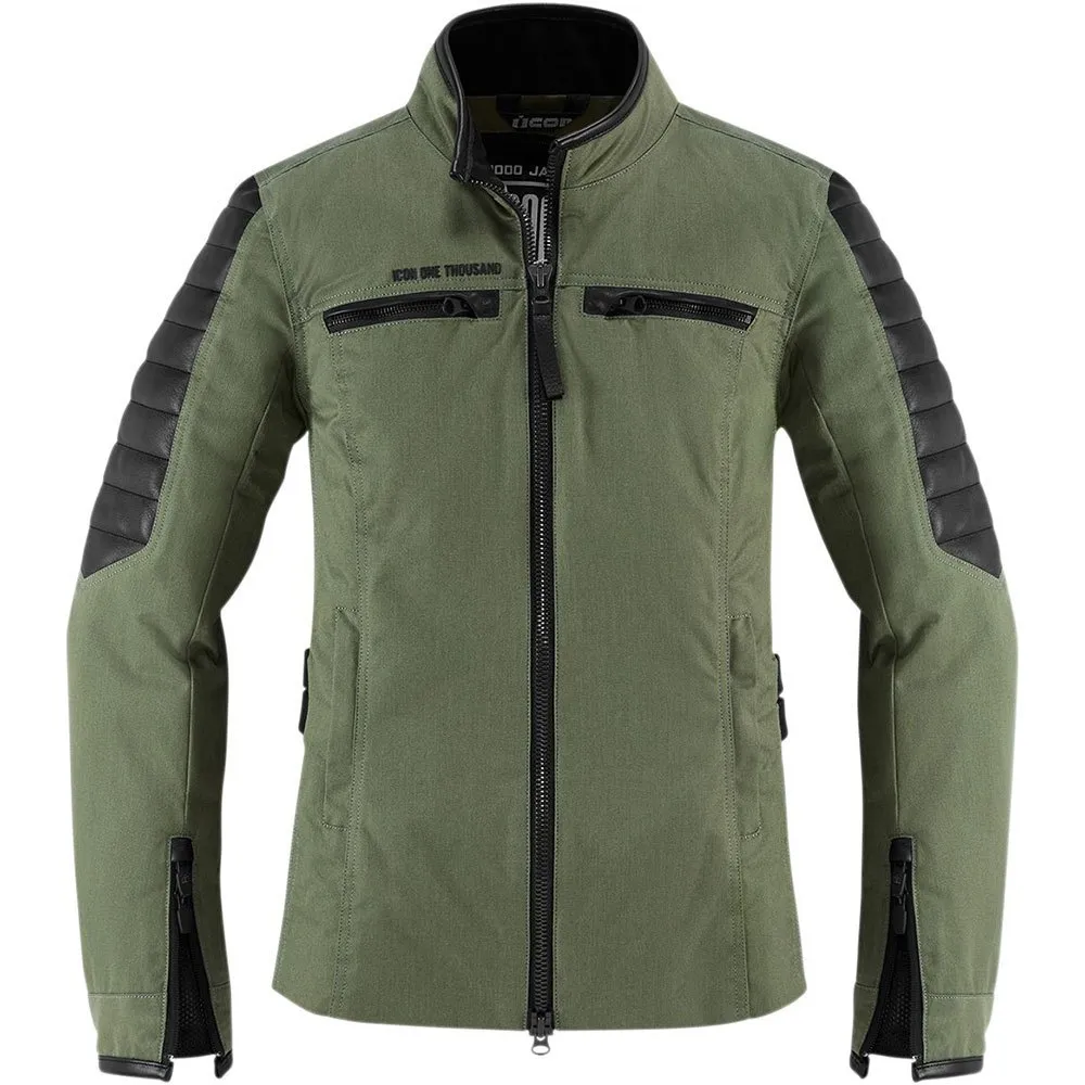 Icon 1000 MH1000 Jacket Green | Motardinn