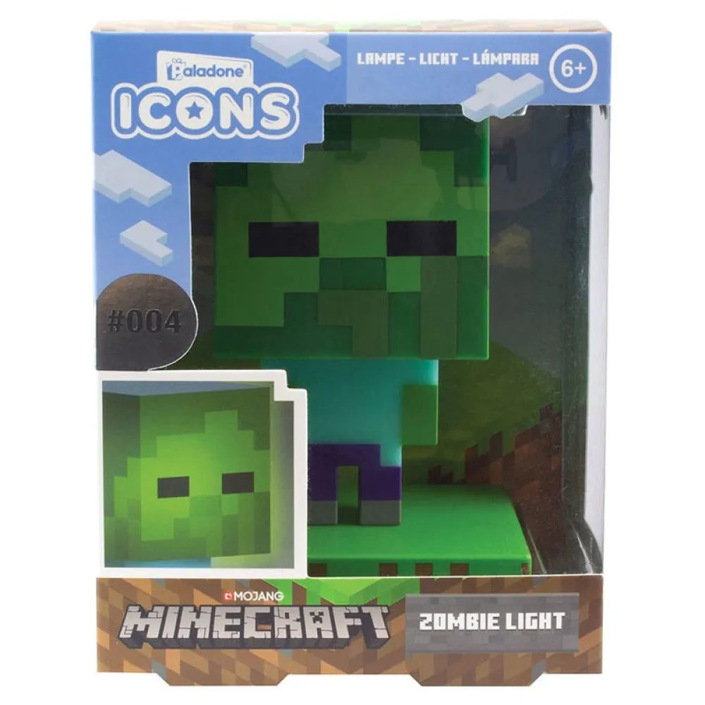 Minecraft Paladone Icons Zombie Light Multicolor | Techinn