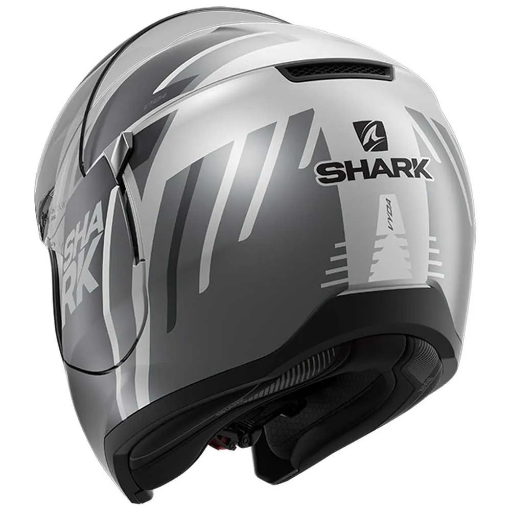 Shark Evojet Vyda modular helmet Silver | Motardinn