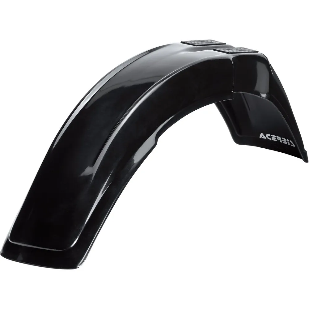 Acerbis Nost Retro Universal Front Fender front fender Black| Motardinn