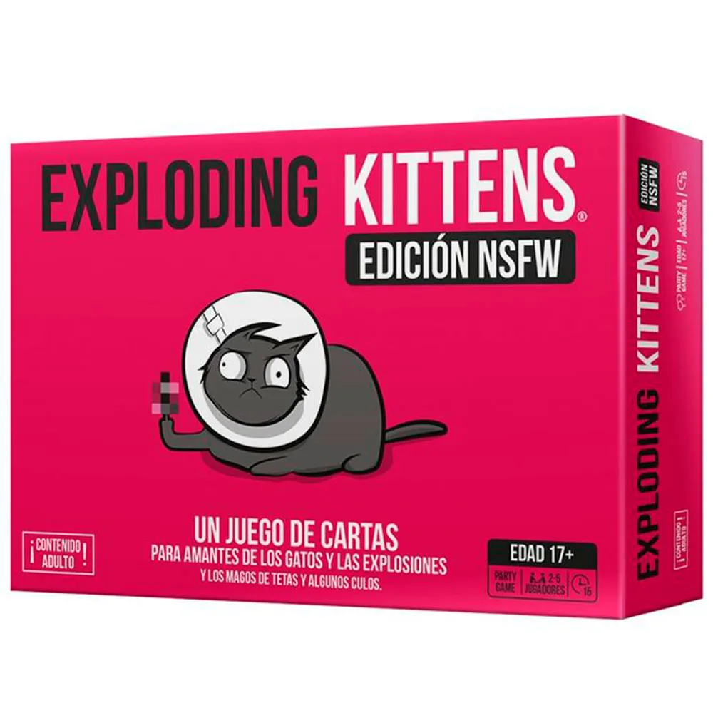 Edge Exploding Kittens NSFW Multicolor | Kidinn