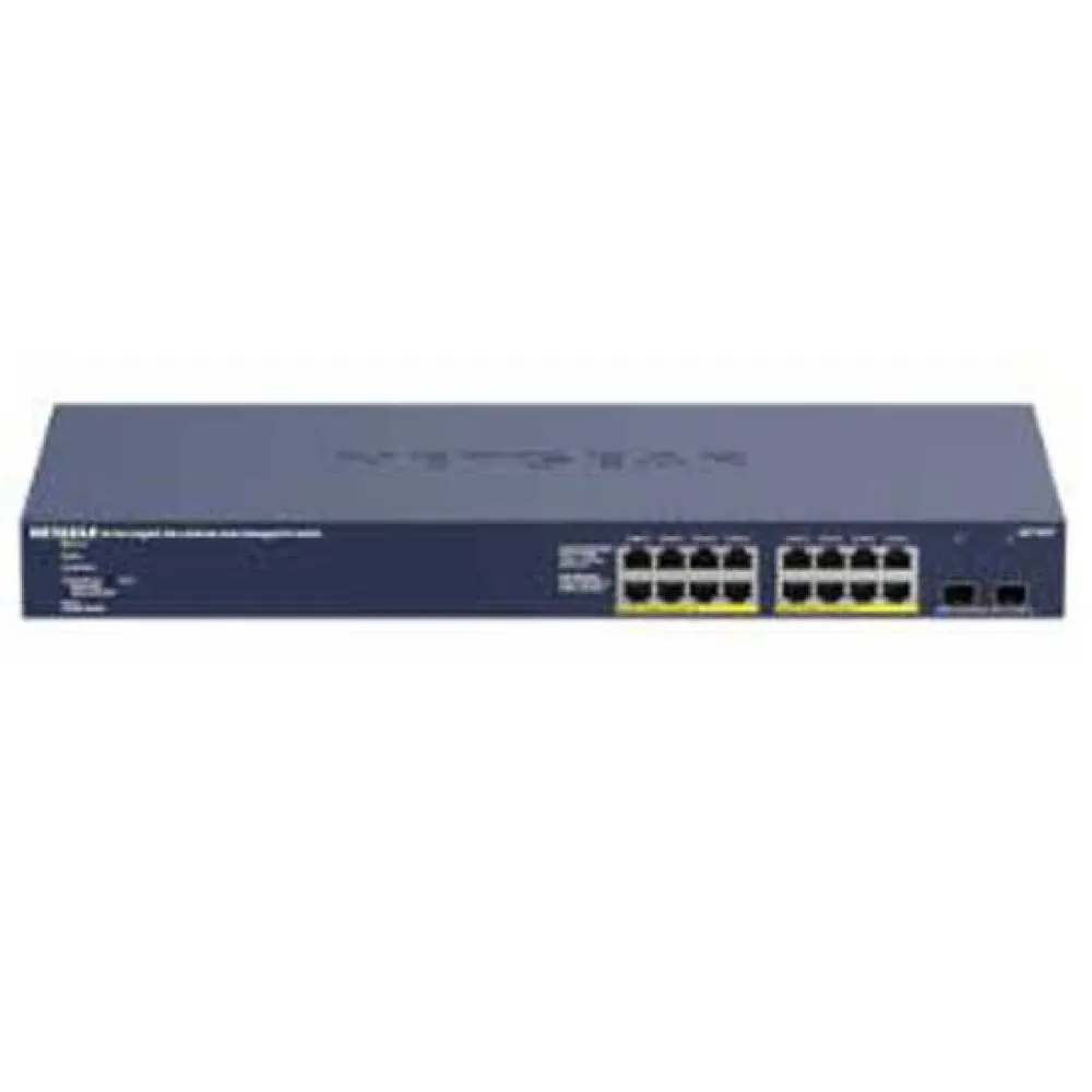 Netgear 16-Port PoE Plus Gigabit Switch Bleu | Techinn