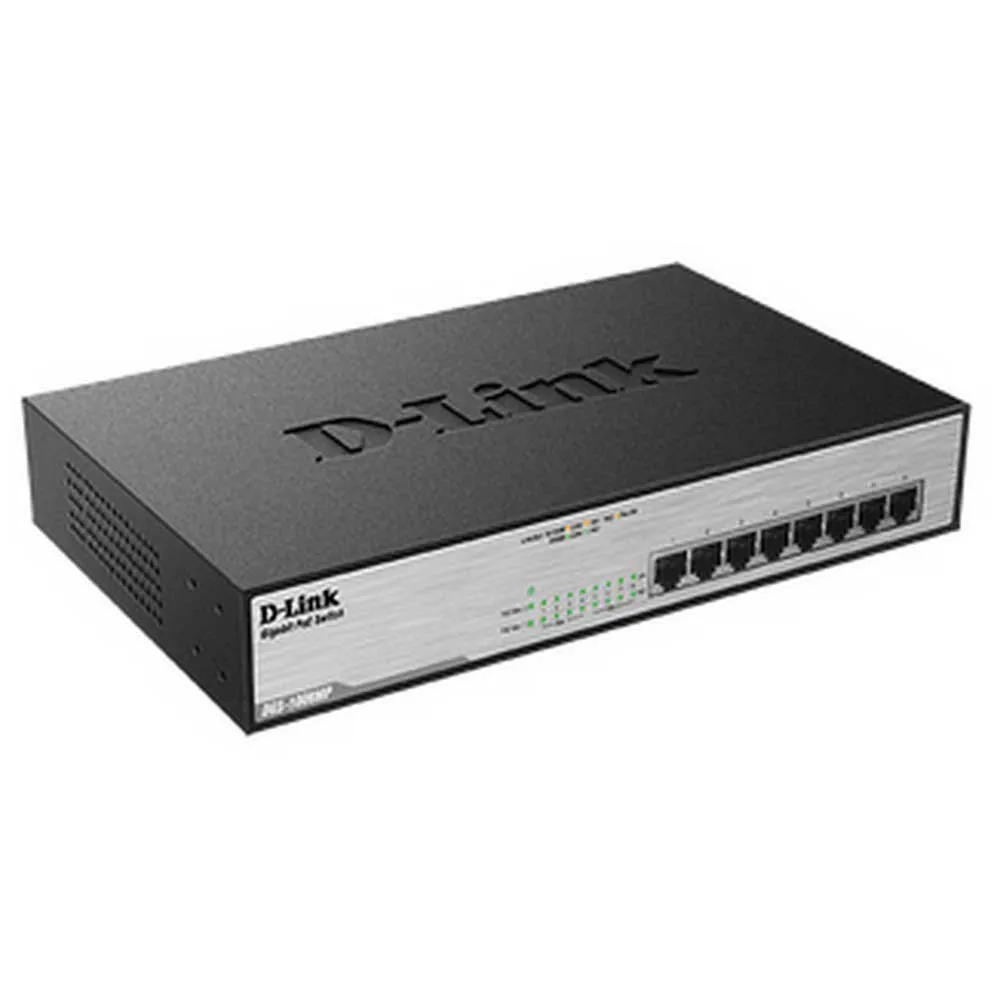 D-link 8-Port Gigabit Max PoE Black | Techinn