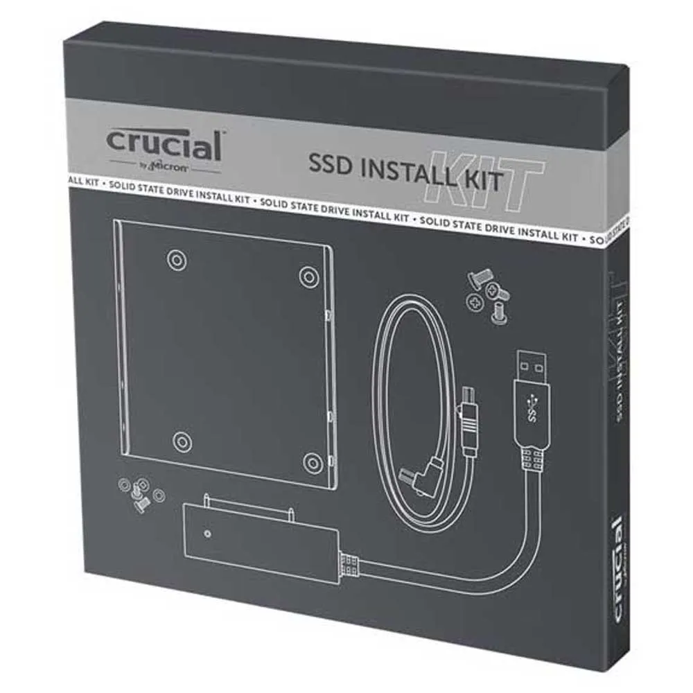 Micron SSD Crucial Install Kit Preto | Techinn