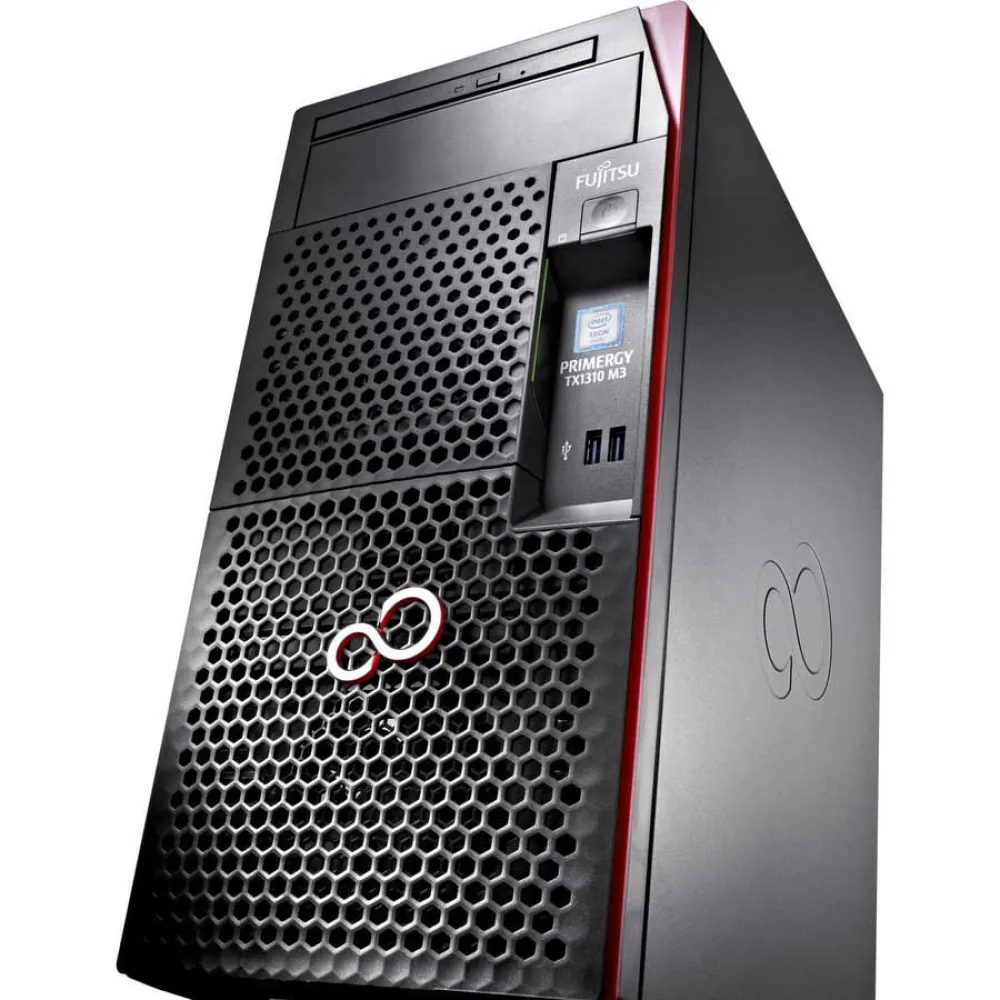 Fujitsu TX1310M3 Xeon E3-1205V6 4C Negro | Techinn