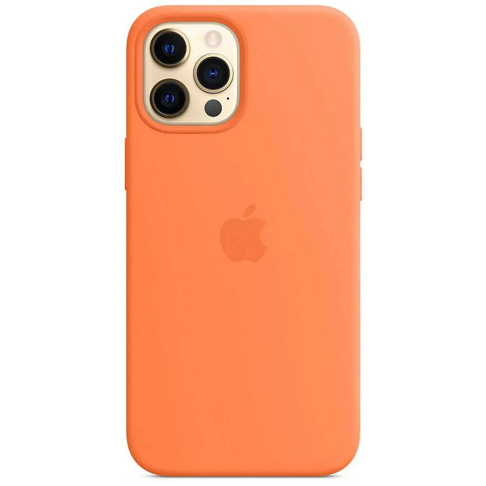 Apple IPhone 12 Pro Max Silicone Case With MagSafe Naranja| Dressinn