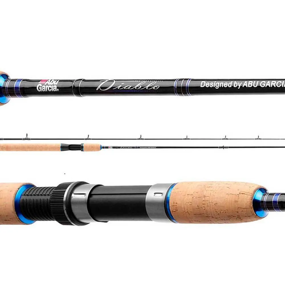 Abu garcia Devil Spinning Rod Black | Waveinn
