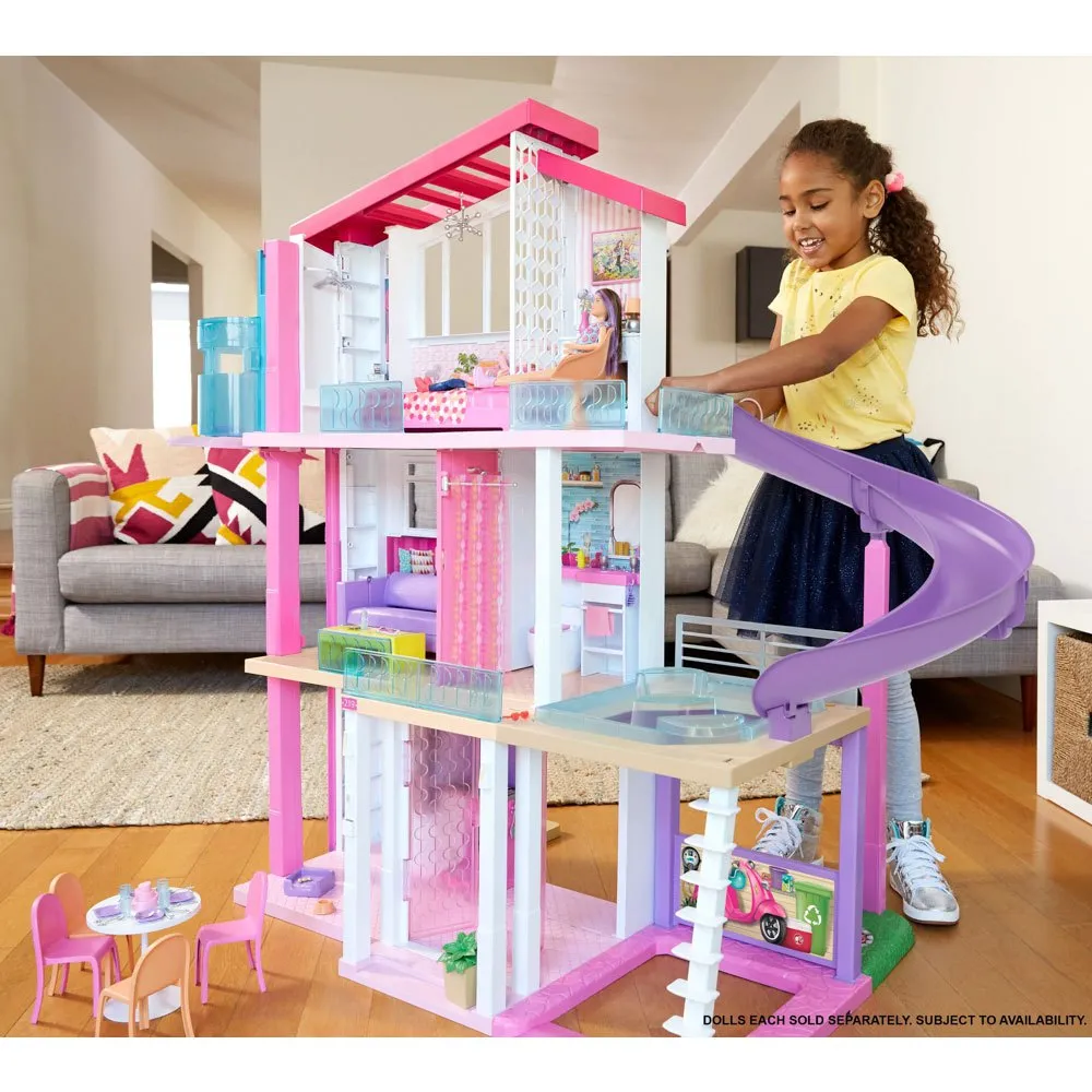 Barbie Dreamhouse with Elevator Multicolor | Kidinn