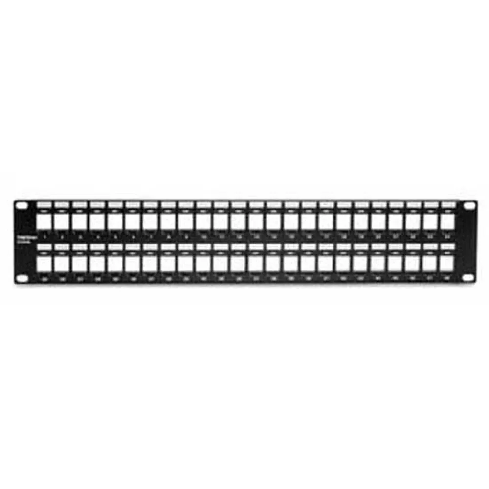 Trendnet Painel 24 Port Keystone Patch Preto | Techinn