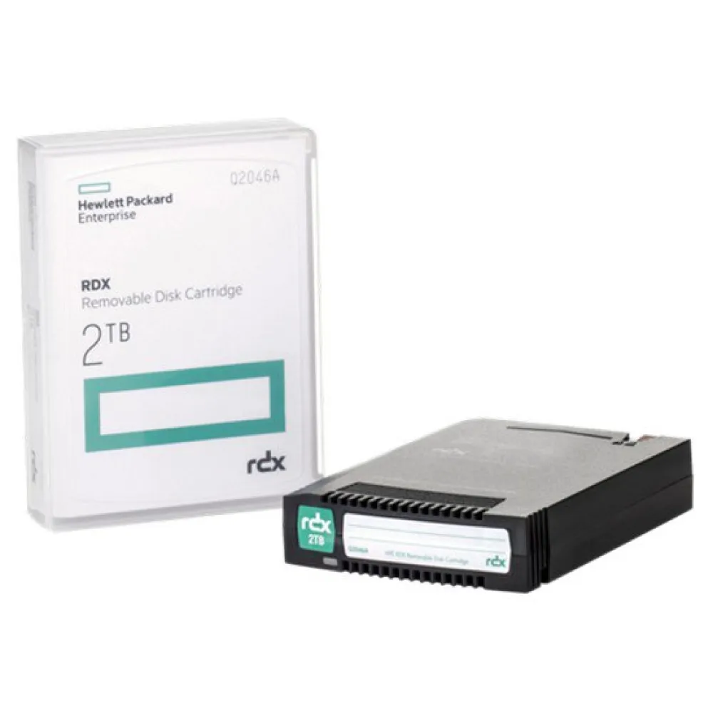Hpe Disque Dur à Cartouche De Disque Amovible RDX 2TB Argenté| Techinn