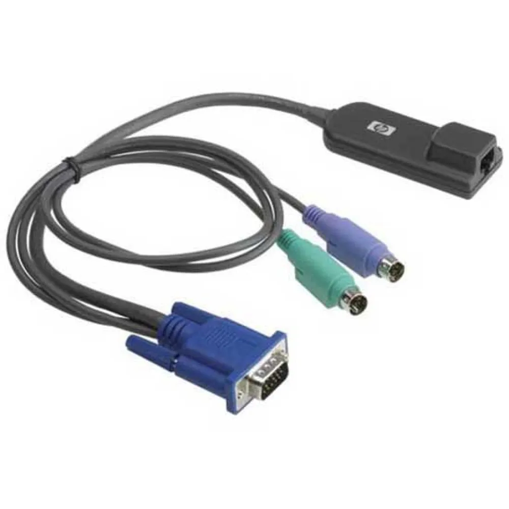 Hpe KVM Console USB 2.0 Virtual Media CAC Interface Adapter Black| Techinn
