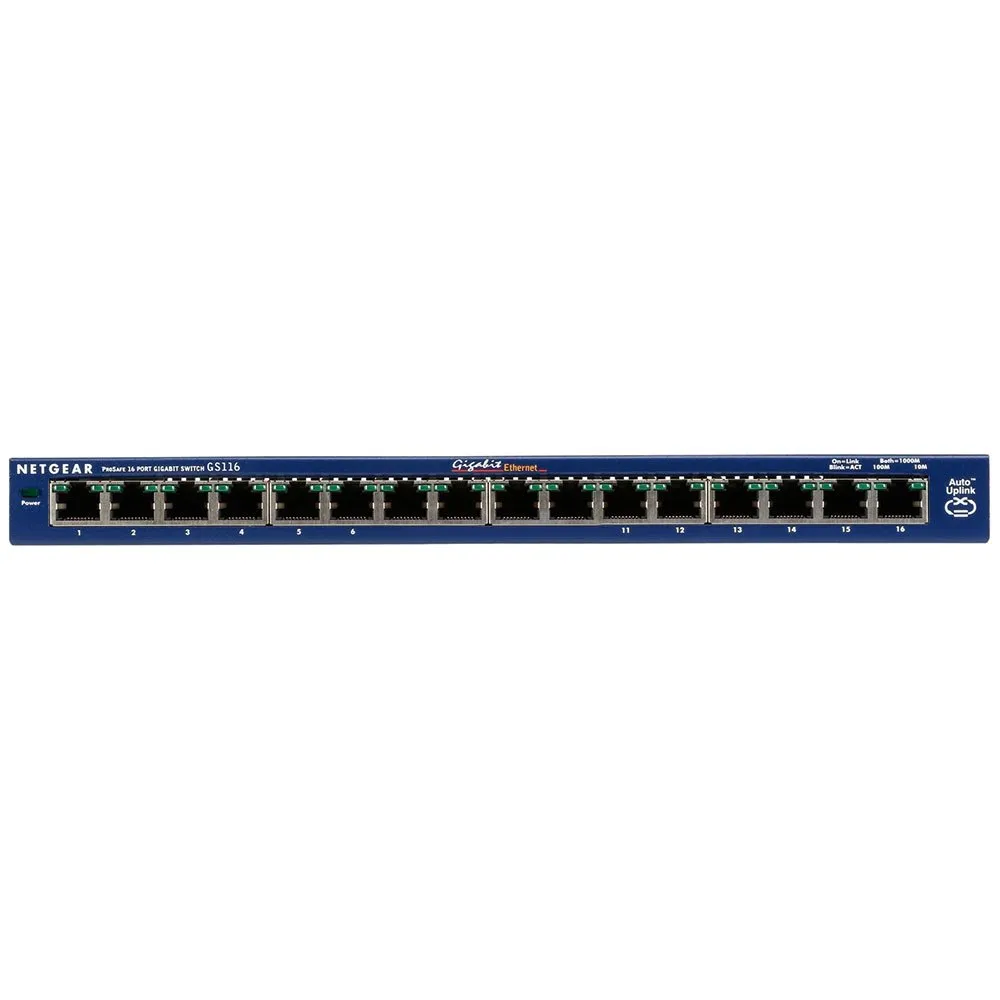 Netgear 16 Port Gigabit Switch 파랑 | Techinn